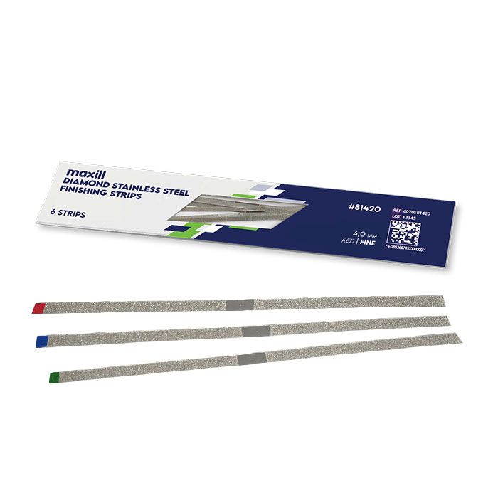maxill Diamond Stainless Steel Finishing Strips | maxill