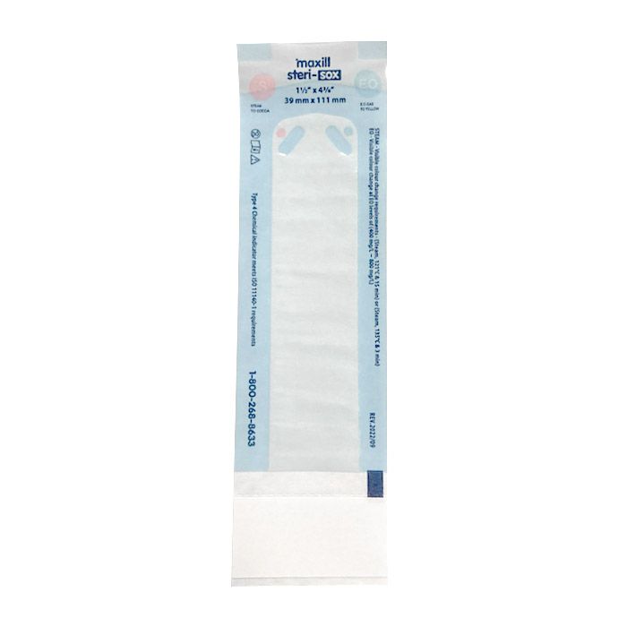 maxill steri-sox Self Sealing Sterilization Pouches | maxill