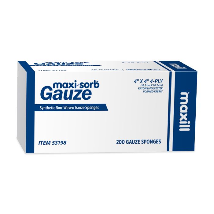 maxi-sorb 4 Ply Non-Woven Gauze | maxill